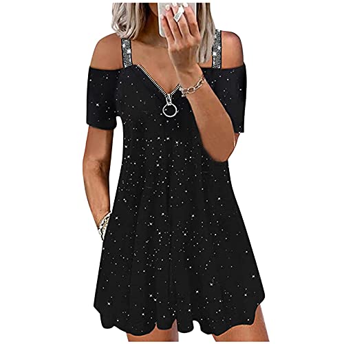 Cocktail Dresses for Women Evening Party Vestidos de Invierno para Mujer 2023 Dad Gifts for Christmas Sparkly Sweater Womens Stocking Stuffers