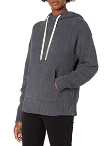 ugg womens asala hoodie hooded sweatshirt, obsidian, medium us