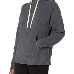 UGG womens Asala Hoodie Hooded Sweatshirt, Obsidian, Medium US