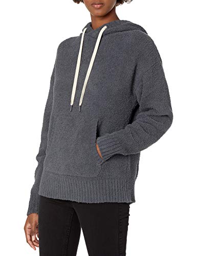 UGG womens Asala Hoodie Hooded Sweatshirt, Obsidian, Medium US