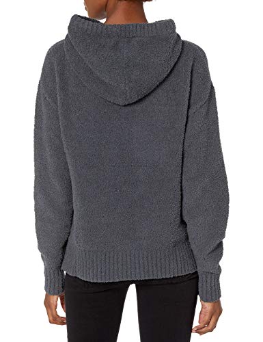 UGG womens Asala Hoodie Hooded Sweatshirt, Obsidian, Medium US