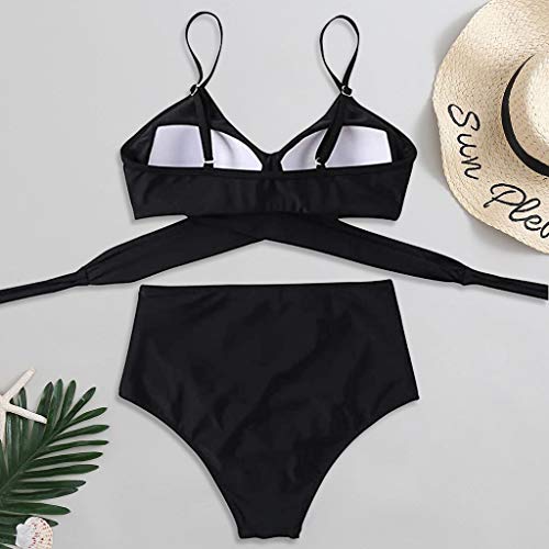 JIOEEH Women Print Bikini Push Set Soild High Bathing Waist Swimsuit Swimwear Up Sexy Today Deal Cheap Stuff Under 1 Dollar 25 Cent Item Clearance Item Under 10 Dollars Shipping 8 Dollar Item