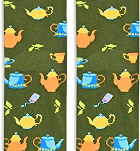 Zmart Funny Socks Silly Socks for Men Women Teens Tea Gifts Tea Socks, Tea Gifts for Tea Lovers Gifts for Tea Drinkers Tea Christmas Gifts Tea Stocking Stuffers