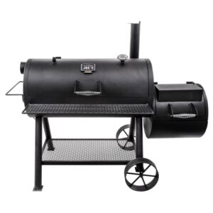 oklahoma joe’s longhorn reverse flow smoker, black