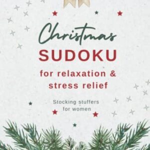 Stocking Stuffers for Women: Christmas Sudoku for Relaxation & Fun.