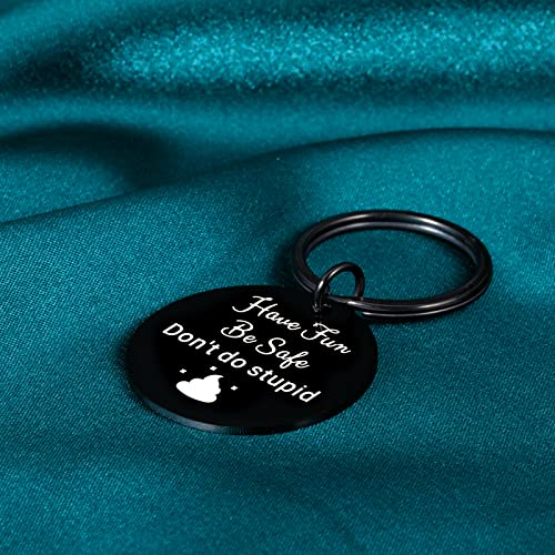 ACCOLIAMBER Don't Do Keychain Love Mom Funny Stocking Stuffer Christmas Valentine Teen Girl Boy Kid Son Daughter Birthday