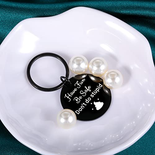 ACCOLIAMBER Don't Do Keychain Love Mom Funny Stocking Stuffer Christmas Valentine Teen Girl Boy Kid Son Daughter Birthday