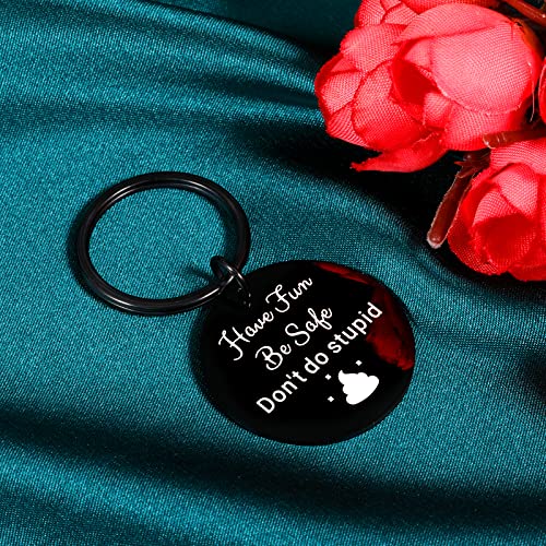 ACCOLIAMBER Don't Do Keychain Love Mom Funny Stocking Stuffer Christmas Valentine Teen Girl Boy Kid Son Daughter Birthday