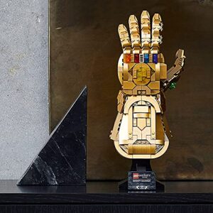 LEGO Marvel Infinity Gauntlet Set 76191, Collectible Thanos Glove with Infinity Stones, Collectible Avengers Gift for Men, Women, Him, Her, Model Kits for Adults to Build