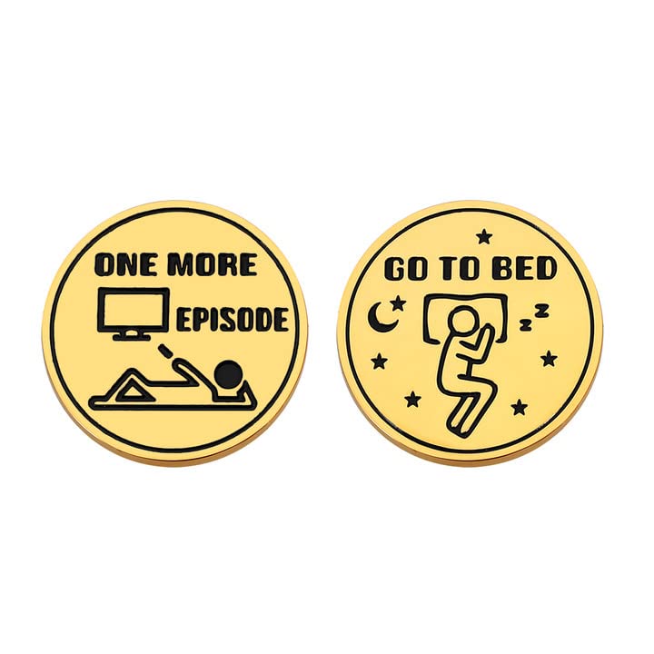 Double-Sided Decision Coin Funny Gifts for Women Men Stocking Stuffers for Teen Boys Girls Birthday Christmas Valentine Sweetest Day Gifts for Teens Teenagers Boyfriend Girlfriend Best Friend BFF