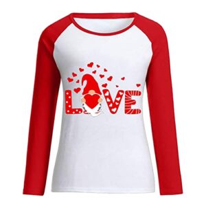 Women Valentines Day Shirt New Years Eve Tops for Women Stocking Stuffers for Teens Novelty Item Finders White