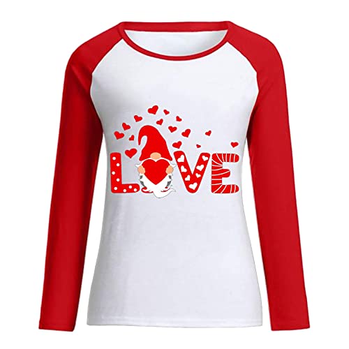 Women Valentines Day Shirt New Years Eve Tops for Women Stocking Stuffers for Teens Novelty Item Finders White