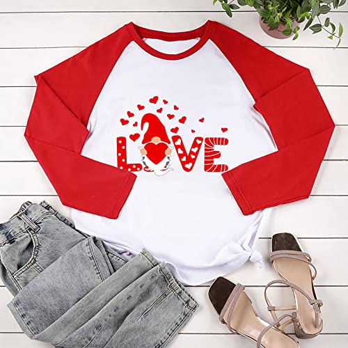 Women Valentines Day Shirt New Years Eve Tops for Women Stocking Stuffers for Teens Novelty Item Finders White