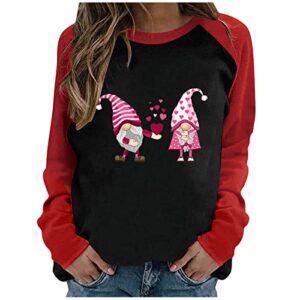 women’s valentines day shirt cute new years outfit stocking stuffers for teens womens gifts for christmas black