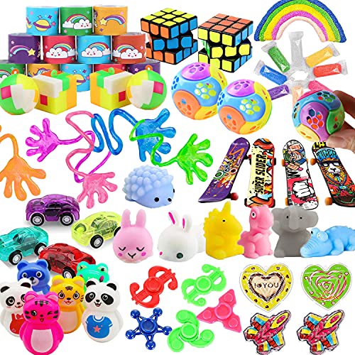 52 Pcs Party Favors for Kids 4-8, Birthday Gift Toys, Stocking Stuffers, Treasure Box Toys, Carnival Prizes, School Classroom Rewards, Pinata Stuffers, Goodie Bags Filler for Boys and Girls 8-12