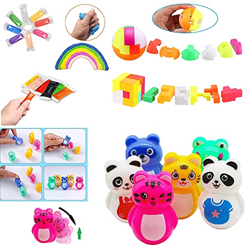 52 Pcs Party Favors for Kids 4-8, Birthday Gift Toys, Stocking Stuffers, Treasure Box Toys, Carnival Prizes, School Classroom Rewards, Pinata Stuffers, Goodie Bags Filler for Boys and Girls 8-12