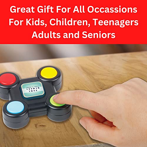 Perfect Life Ideas Light and Sound Memory Game for Kids Adults Stocking Stuffers for Boys Kids - Electronic Game Brain Games Learning Aid Teen Boy Girl Adults Seniors Stocking Stuffers