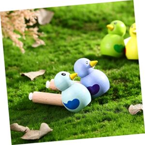 ibasenice 8pcs Whistle Bath Toys for Kids Birds Toys Trains for Kids Chtistmas Stocking Stuffer Cartoon Whistle Toy Novelty Whistle Toy Colored Whistle Toys Children Party Props Bird Whistle