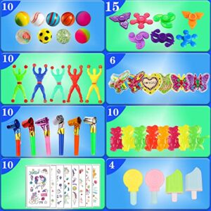 148 Pcs Party Favors for Kids 4-8-12 Assortment Toy,Treasure Box Toys for Classroom Prizes Reward,Carnival Prizes,Goodie Bags Stuffers Pinata Fillers,Stocking Stuffers for Boys and Girls