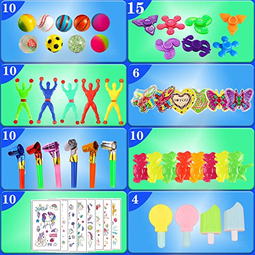 148 Pcs Party Favors for Kids 4-8-12 Assortment Toy,Treasure Box Toys for Classroom Prizes Reward,Carnival Prizes,Goodie Bags Stuffers Pinata Fillers,Stocking Stuffers for Boys and Girls