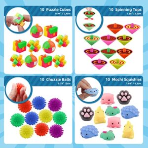 nicknack 120pcs Party Favors for Kids, Pinata Stuffers Toy Assortment for Kids Birthday Treasure Box Toys for Classroom, Stocking Stuffers, Carnival Prizes