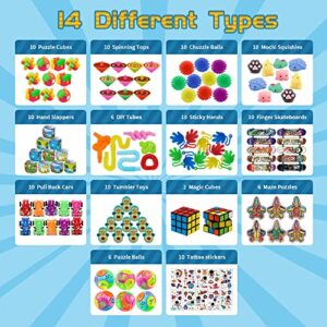 nicknack 120pcs Party Favors for Kids, Pinata Stuffers Toy Assortment for Kids Birthday Treasure Box Toys for Classroom, Stocking Stuffers, Carnival Prizes