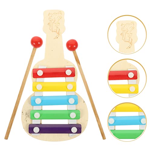 ERINGOGO 2 Sets Xylophone for Kids and Toddlers with Mallets Wooden Musical Instrument for Baby Boys and Girls Preschool Percussion Birthday Gift and Stocking Stuffer