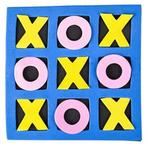 Bedwina Tic Tac Toe (Bulk Pack of 24) 5"x5" Foam Tic-Tac-Toe Mini Board Game Toys for Kids, Birthday Party Favors, Goody Bag Stuffers, Classroom Prizes & Occupational Therapy, Stocking Stuffers