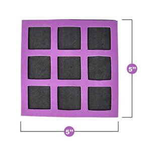 Bedwina Tic Tac Toe (Bulk Pack of 24) 5"x5" Foam Tic-Tac-Toe Mini Board Game Toys for Kids, Birthday Party Favors, Goody Bag Stuffers, Classroom Prizes & Occupational Therapy, Stocking Stuffers