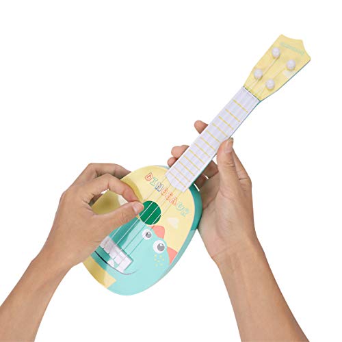 COHEALI Guitarra para Niños Kids Ukulele Toy 4 String Guitar Toy Small Musical Instrument Toy Early Educational Music Toy for Boys Girls Children Christmas Stocking Stuffers