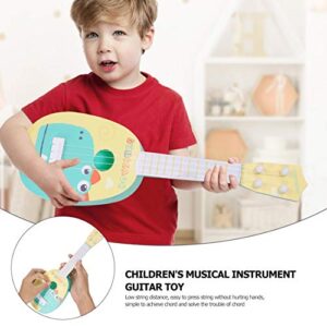 COHEALI Guitarra para Niños Kids Ukulele Toy 4 String Guitar Toy Small Musical Instrument Toy Early Educational Music Toy for Boys Girls Children Christmas Stocking Stuffers