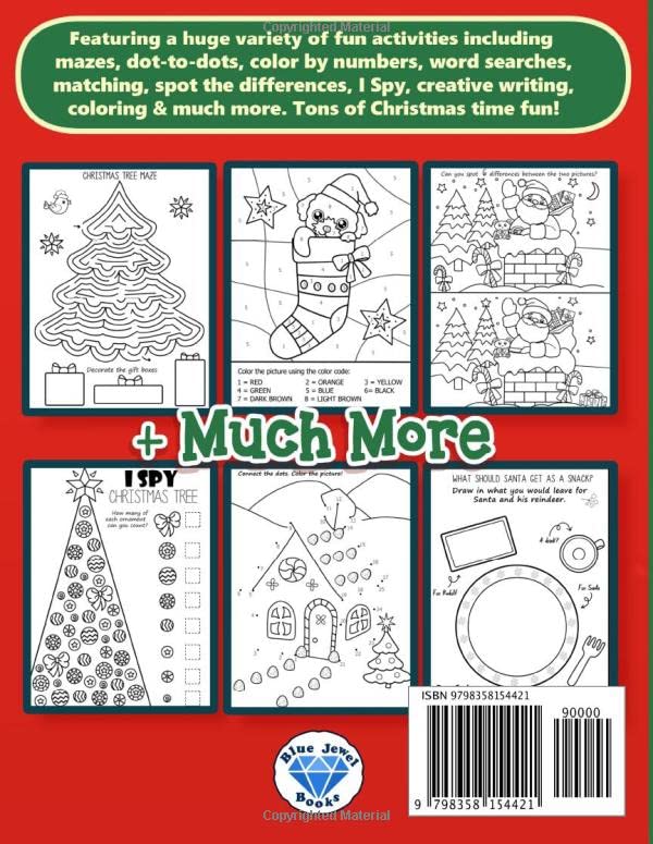 Stocking Stuffers for Kids: Christmas Activity Book