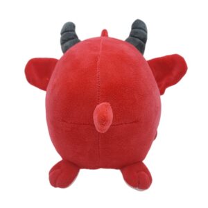 Yasswete Emotional Support Demon Plush, 6.3" Cut Kawaii The Click Plushies Toy for Fans Gift, Cute Soft Stuffed Animal Pillow Doll (Demon)