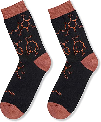 sockfun Chemistry Socks Chemistry Gifts for Men Science Socks Science Gifts for Teens, Gifts for Science Lovers Gifts for Scientists Science Stocking Stuffers