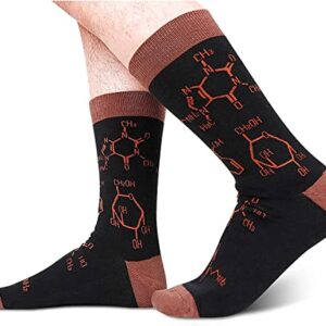 sockfun Chemistry Socks Chemistry Gifts for Men Science Socks Science Gifts for Teens, Gifts for Science Lovers Gifts for Scientists Science Stocking Stuffers