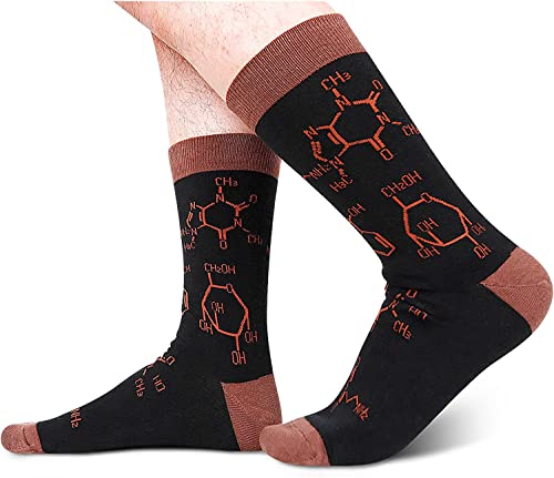 sockfun Chemistry Socks Chemistry Gifts for Men Science Socks Science Gifts for Teens, Gifts for Science Lovers Gifts for Scientists Science Stocking Stuffers