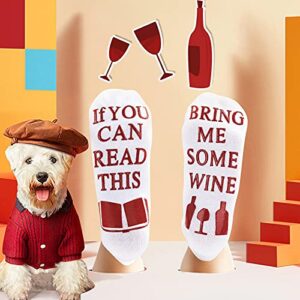 Funny Wine Socks Gifts for Women Men - Christmas Stocking Stuffers Gifts for Girls and Boys Birthday Gifts for Kids and Teen Mom and Dad Gifts Ideas Valentines Novelty Socks