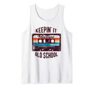 retro cassette tape old school hip hop stocking stuffer tank top