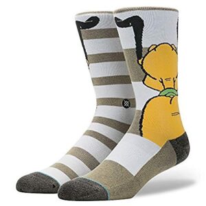 Stance Mens Pluto Socks Grey M