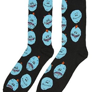 Rick And Morty 2 Pack Casual Crew Socks (Adult, Rm3), shoe 6-12