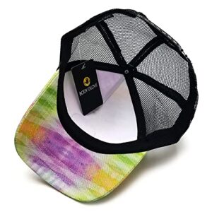 Body Glove Kaleidoscope Trucker Snapback Hat, Adjustable Multicolor Cap