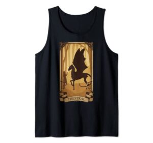 harry potter thestral tarot card tank top