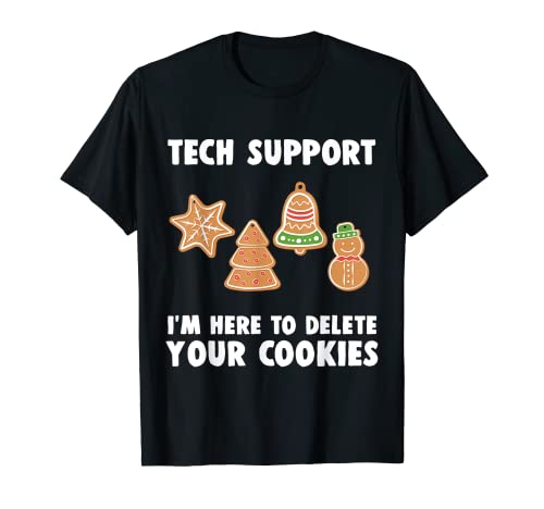 Funny Christmas Tech Support Shirt Computer Programmer Gift