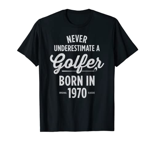 53 Year Old Golfer: Golfing Golf 1970 53rd Birthday T-Shirt