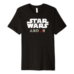 Star Wars: Andor Centered Text Logo Symbol V3 Premium T-Shirt