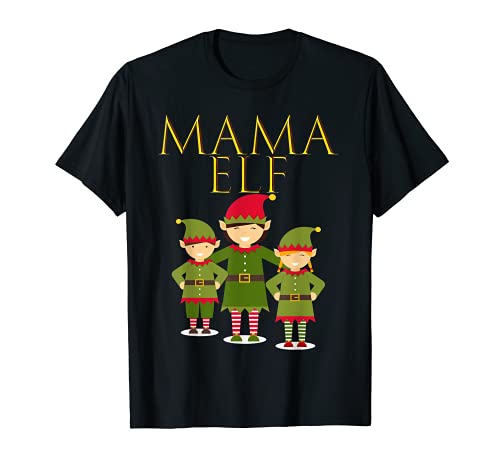 CUTE: MAMA ELF Shirt Stocking Stuffer Mom Gift Idea