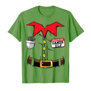 I'm The Gamer Elf Christmas Christmas Stocking Stuffers Kids T-Shirt