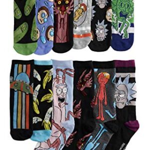 Men's 12 Days Of Socks - Rick and Morty 2020