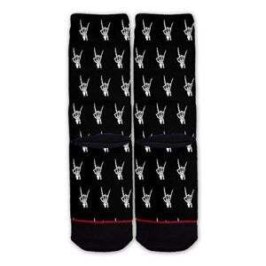 Function - Metal Rock and Roll Hands Pattern Fashion Socks