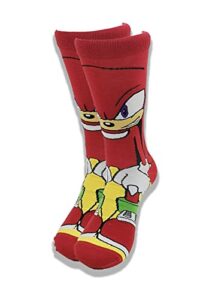 sonics game knuckles character design crew socks